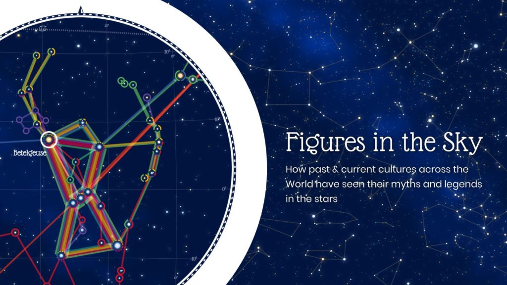 data visualization : Constellations in the sky throughout history ...