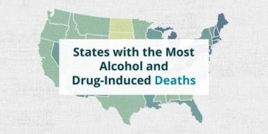 data visualization : Five years of overdose deaths in the United States ...
