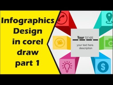 Video Infographic : coreldraw tutorial | How to make infographic design ...