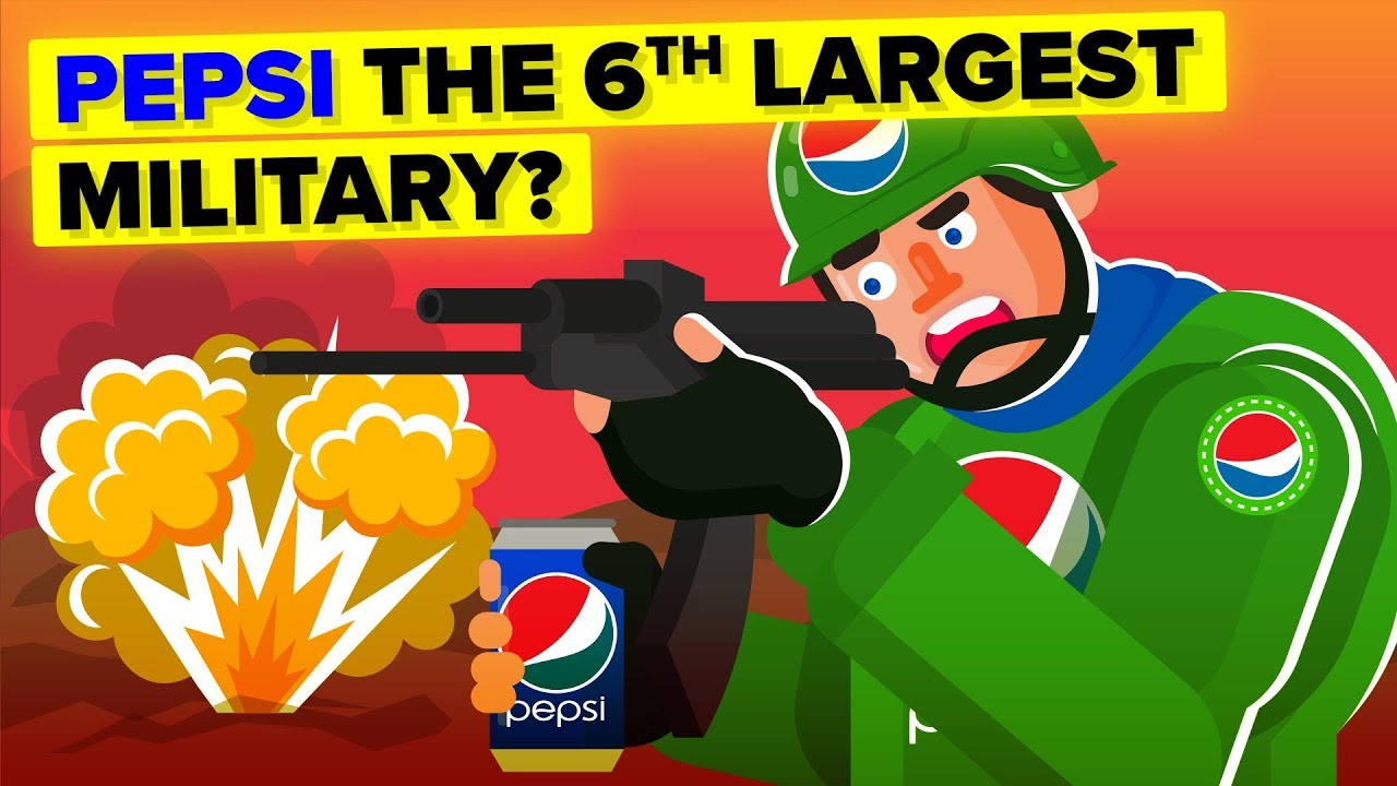 Video Infographic : How Pepsi Became The 6th Largest Military In The ...