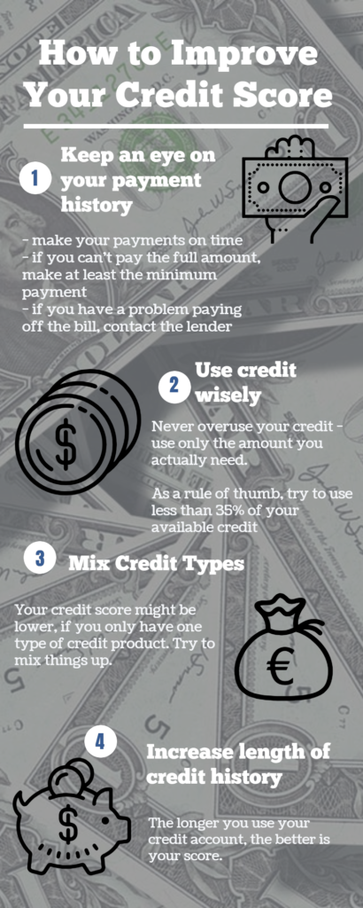 Infographic : How to Improve Your Credit Score? – Infographic.tv ...