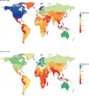 Map : A century of trends in adult human height – Infographic.tv ...