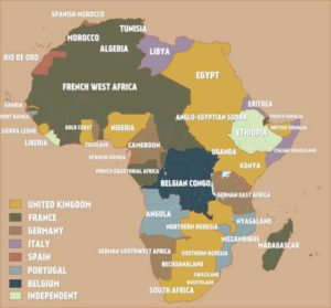 Map : Africa during World War One – Infographic.tv – Number one ...