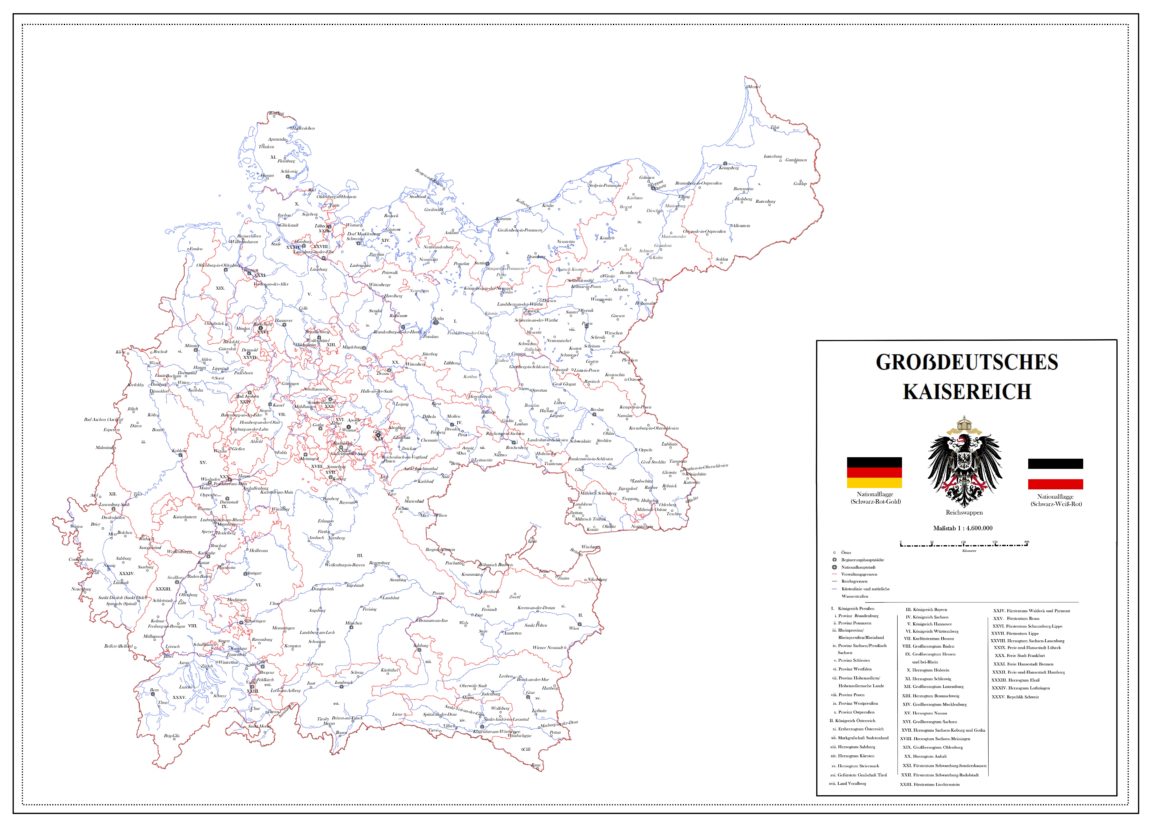 Map : DAS TREUE VIERTE REICH (THE TRUE/REAL FOURTH REICH)!Thoughts ...
