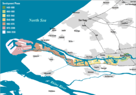 Map : Evolution of the Port of Rotterdam, 1400-2030 – Infographic.tv ...