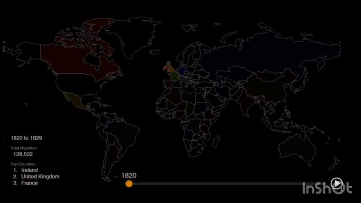 Map : Immigration to the U.S. throughout history – Infographic.tv ...