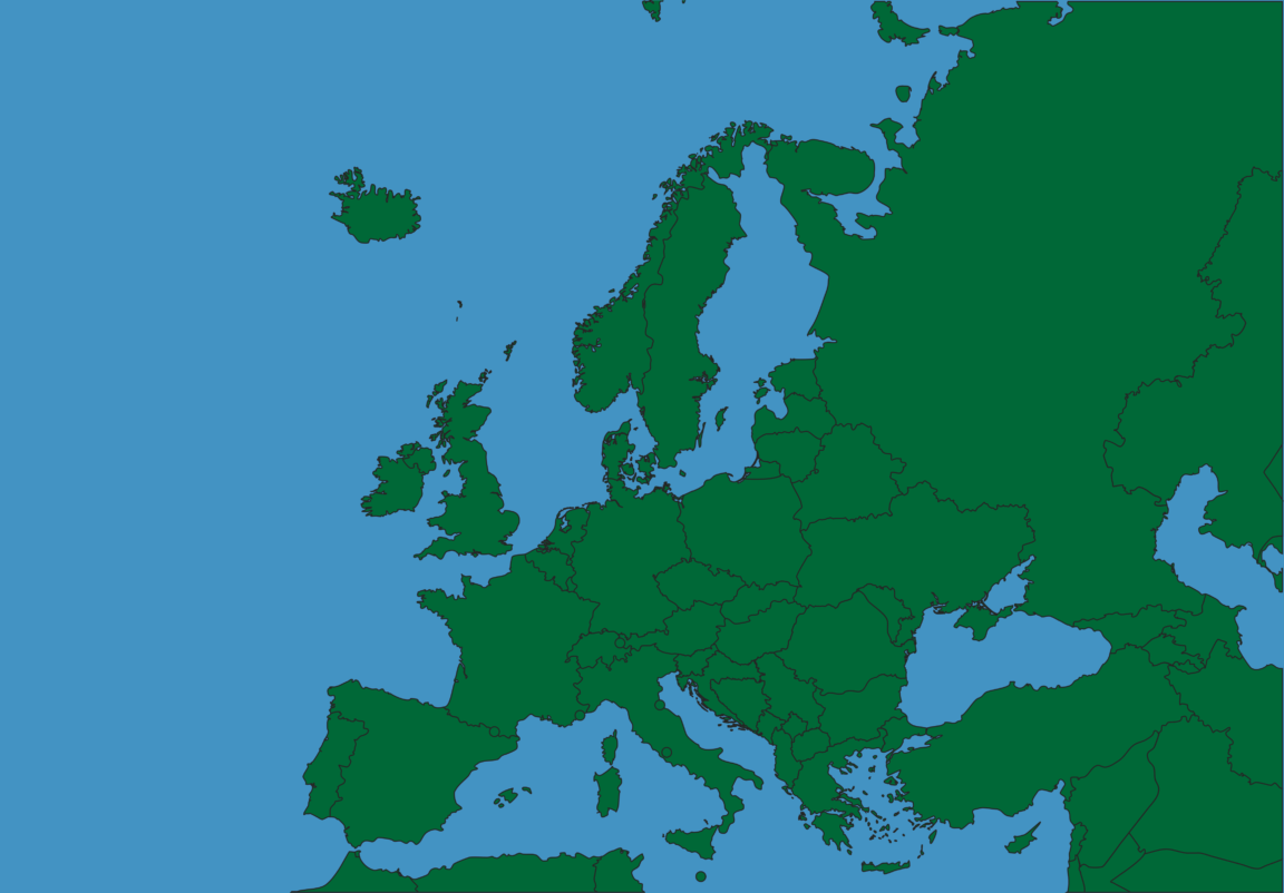 Map : Map of Europe – Infographic.tv – Number one infographics & data ...