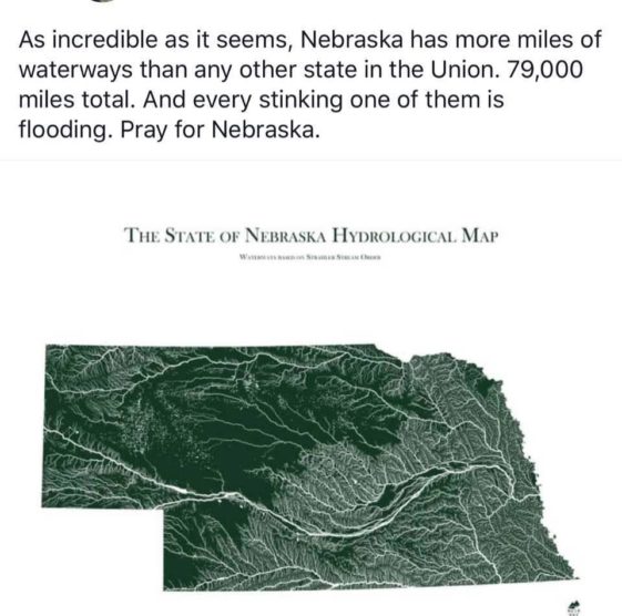 Map : Nebraska’s Waterways – Infographic.tv – Number one infographics ...