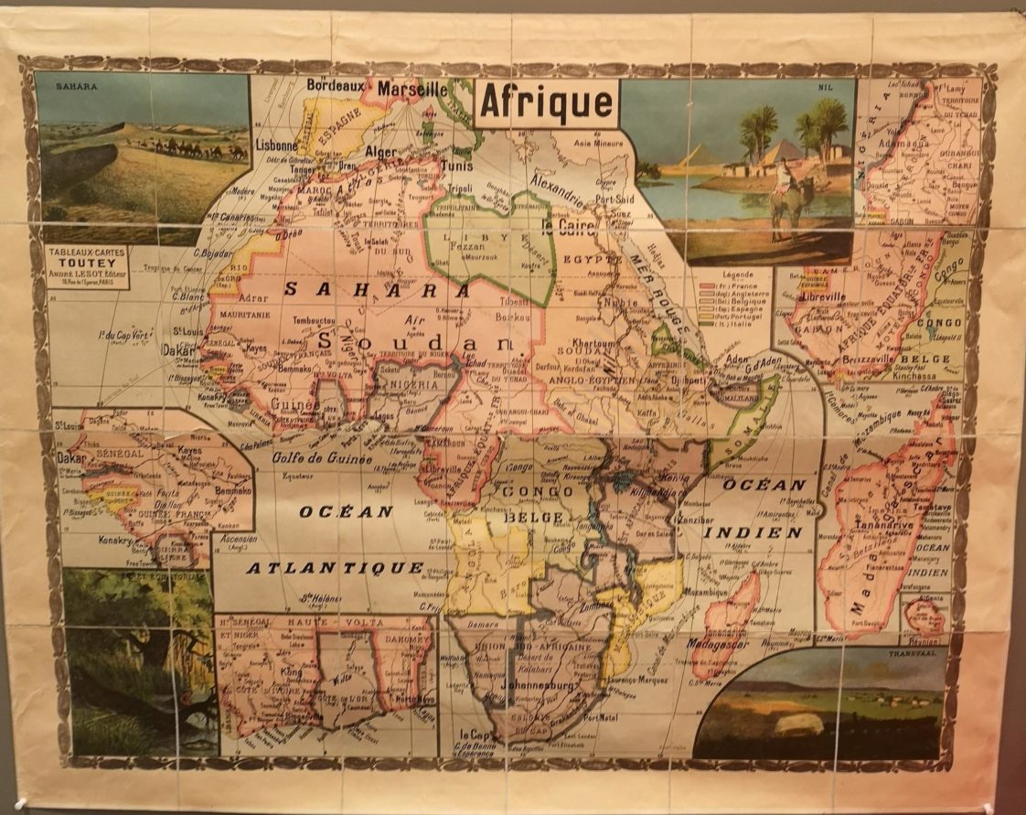 Map : This old colonial map from the 30s – Infographic.tv – Number one ...