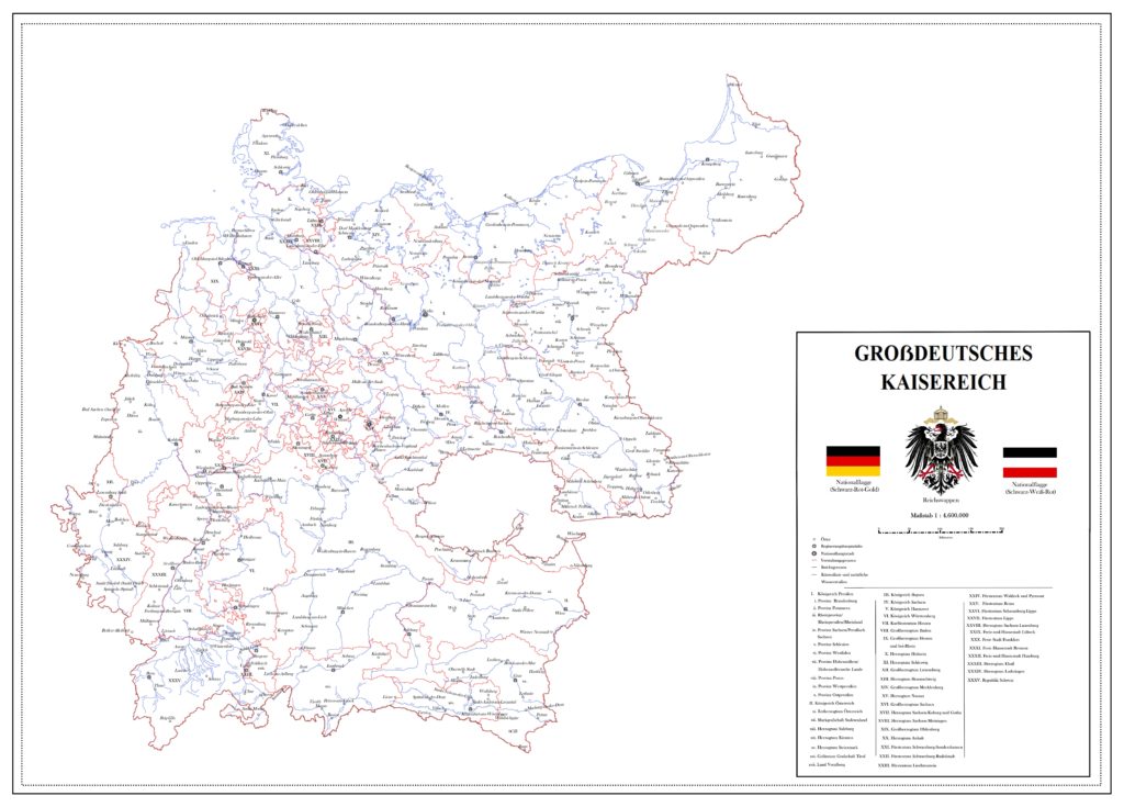 Map : [UPDATED]: DAS TREUE VIERTE REICH (THE TRUE/REAL FOURTH REICH ...