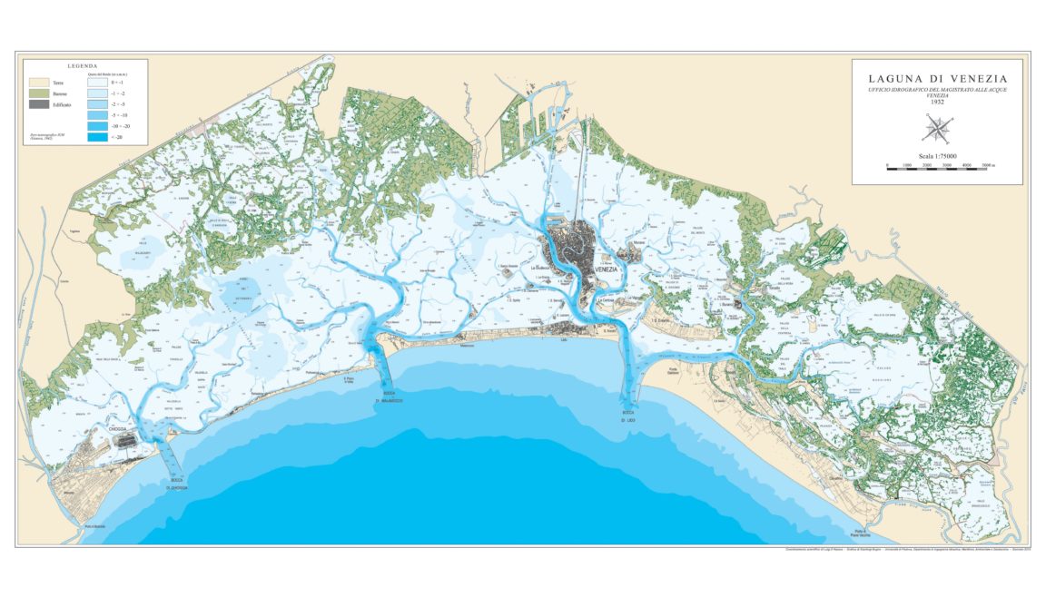 Map : Venetian Lagoon – Infographic.tv – Number one infographics & data ...