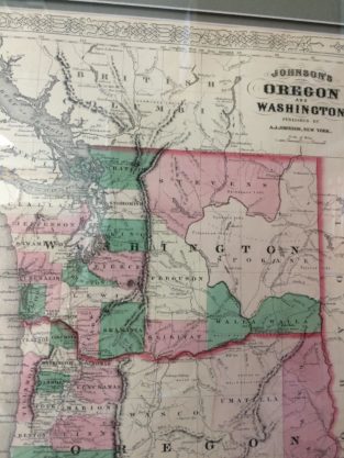 Map : Washington Territory, 1865 – Infographic.tv – Number one ...