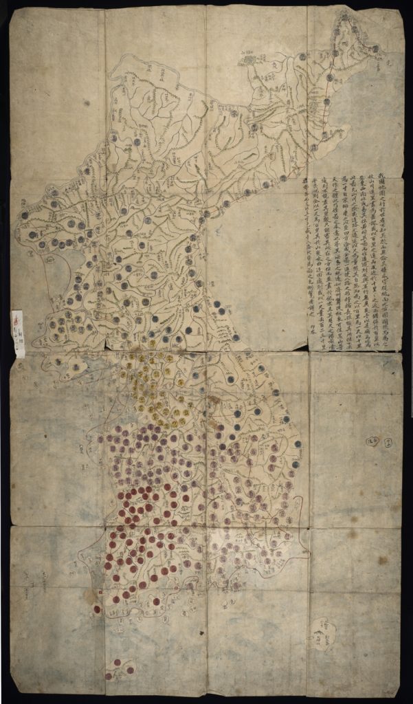 Map : r/korea ~ Choson dynasty map of Korea – Infographic.tv – Number ...