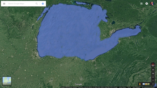 Map : the great lakes are now one – Infographic.tv – Number one ...