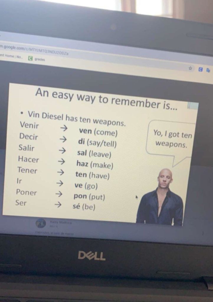 Visual : Help remember Spanish verbs – Infographic.tv – Number one ...