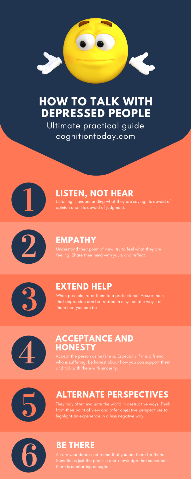 Visual : How to speak with a depressed person – Infographic.tv – Number ...