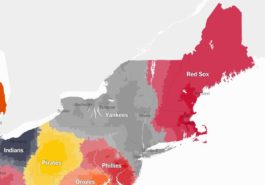 data visualization : A Map of Baseball Nation – Infographic.tv – Number ...