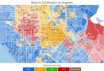 data visualization : [OC] Where Racial Segregation and Income Disparity ...