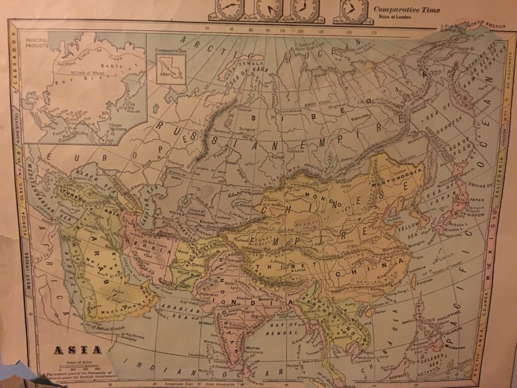 Map : Got this map from early 1880s. – Infographic.tv – Number one ...