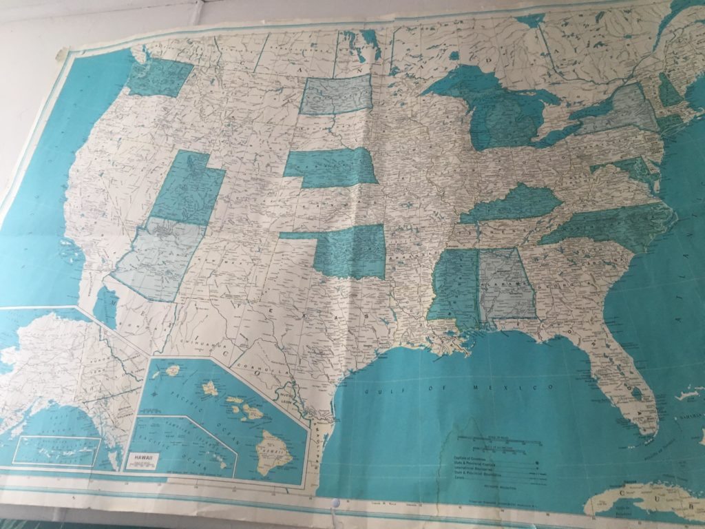 Map : Is there a significance to the blue colored states? – Infographic ...