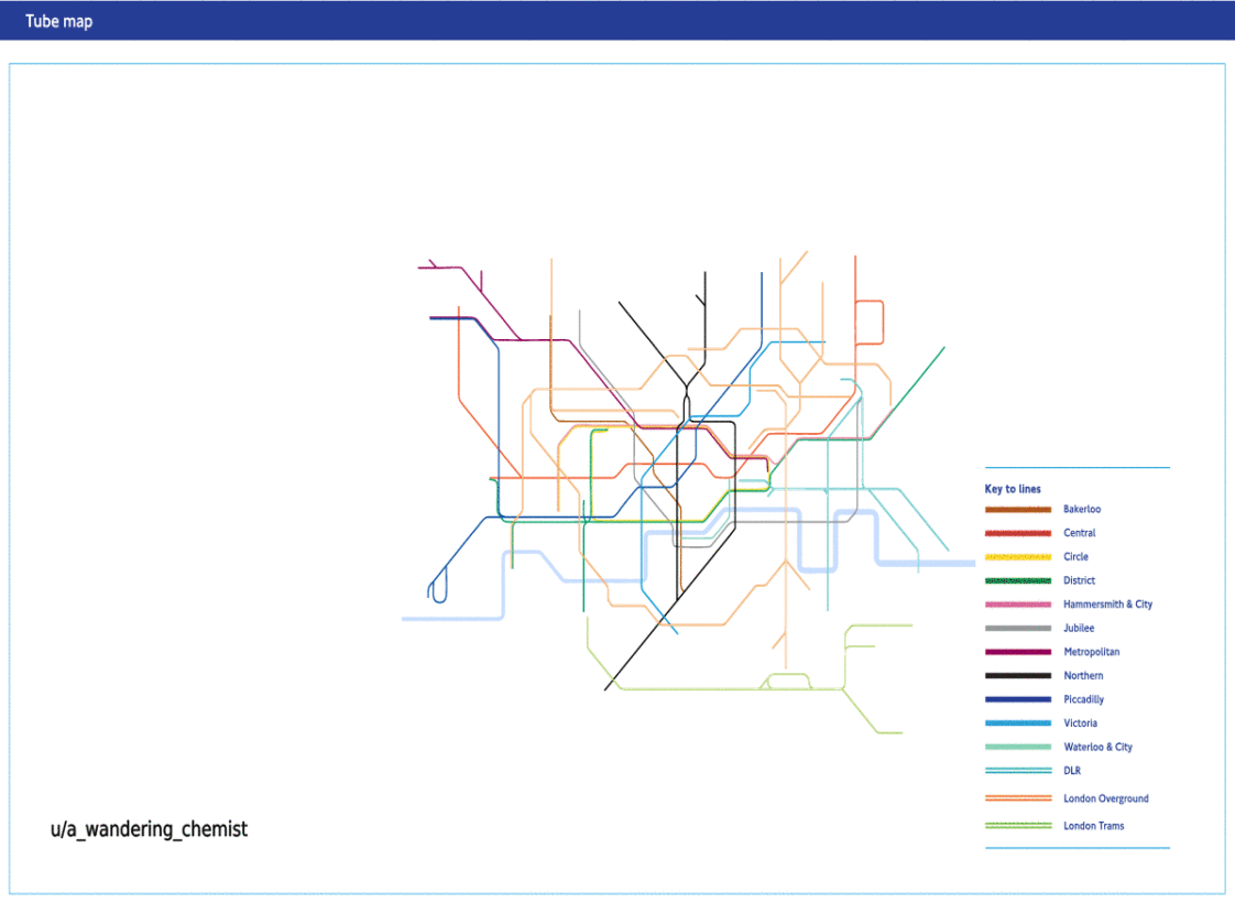 Map : London Tube routes – Infographic.tv – Number one infographics ...