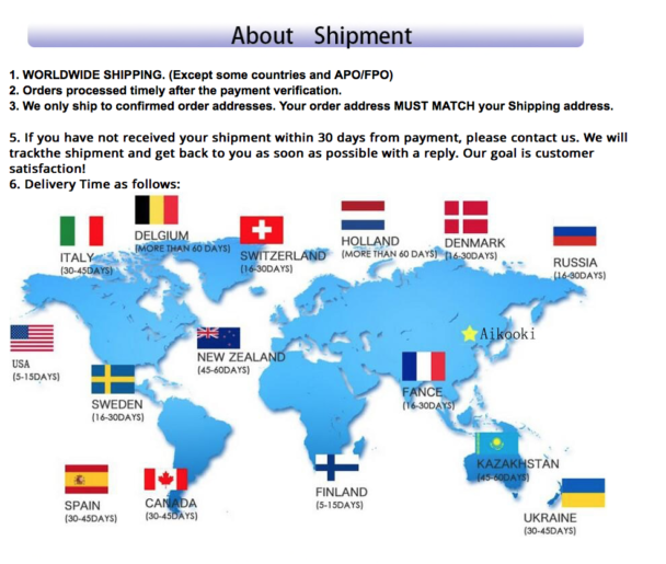 Map : Map of the World as Found on Aliexpress – Infographic.tv – Number ...