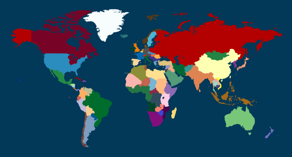 Map : My own custom map. What ya’ll think? – Infographic.tv – Number ...