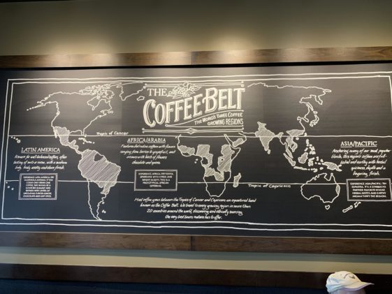 Map : The Coffee Belt: Neat Map in a Starbucks – Infographic.tv ...