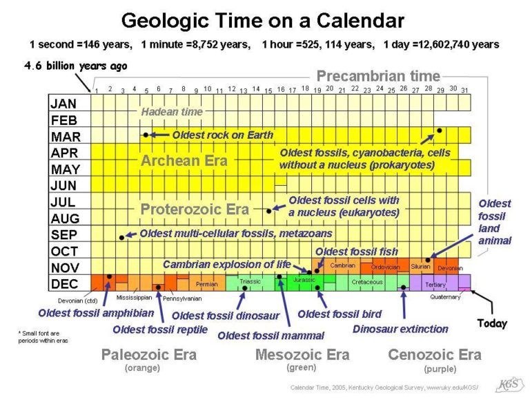 Visual : A much easier way of looking at the history of Earth—geologic ...