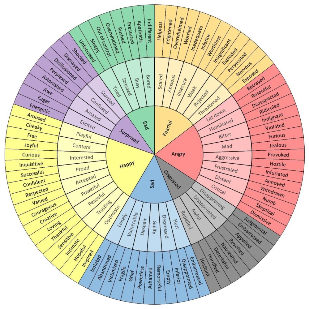 Visual : An awesome guide for identifying emotions – Infographic.tv ...