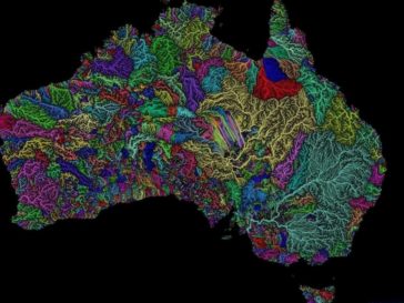Map : Australian River Systems - Infographic.tv - Number one ...