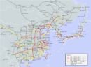 Map : High speed rail in East Asia – 2018 – Infographic.tv – Number one ...