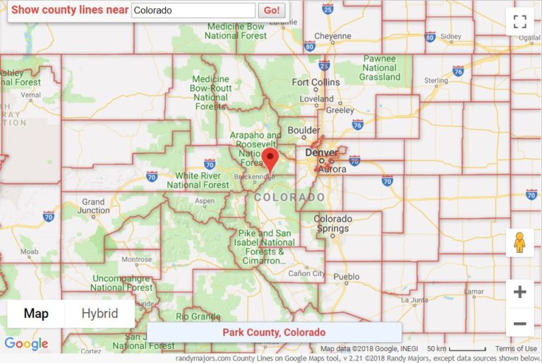 Map : How can you see city limits on Google Maps – Infographic.tv ...