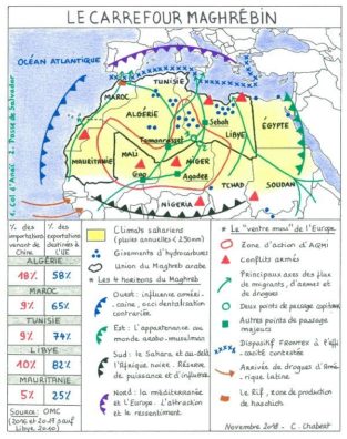 Map : Map : Maghreb : a crossroads between Europe and Africa ...