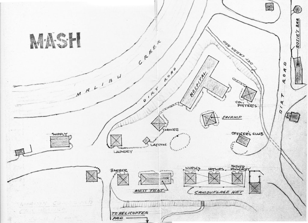 Map : Map of the MASH TV series set [2238 x 1624] - Infographic.tv ...