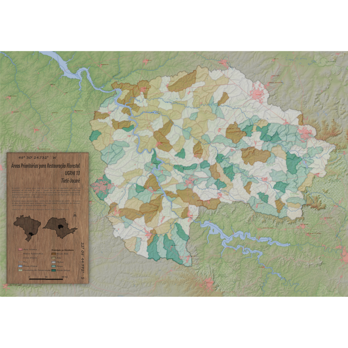 Map : Priority areas for forest conservation. – Infographic.tv – Number ...