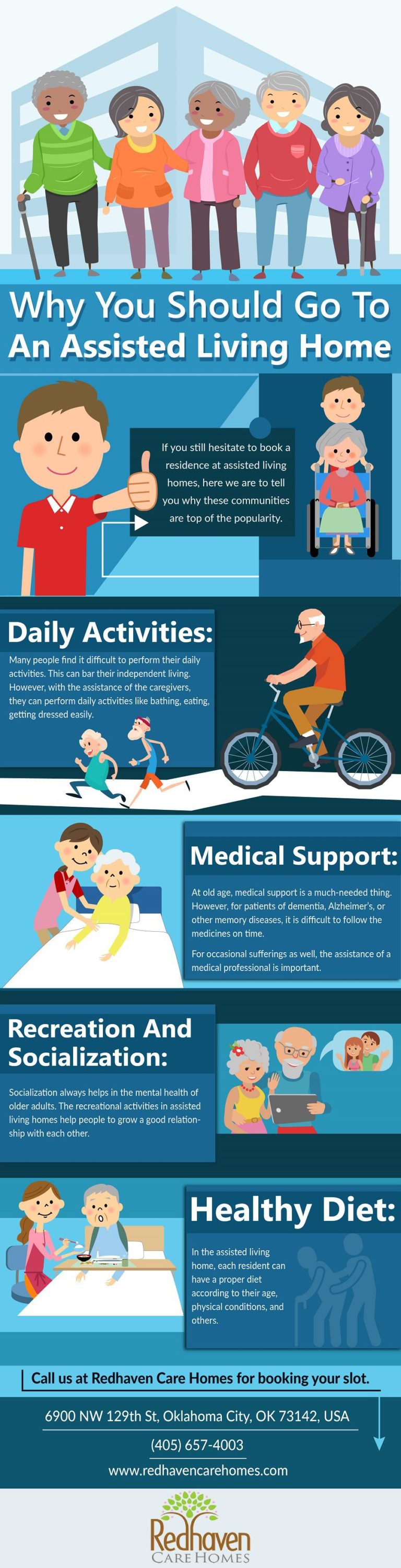 Infographic : Why You Should Go To An Assisted Living Home ...