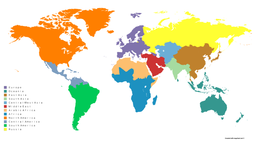 Map : If I could redraw the world’s continents – Infographic.tv ...