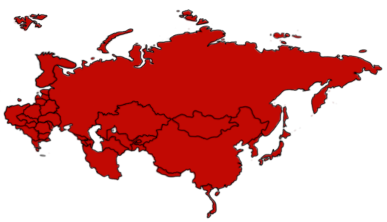 Map : The Soviet Union But bigger….Alot bigger – Infographic.tv ...