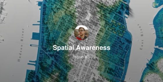 Map : Third issue of Spatial Awareness is out, my regular newsletter ...