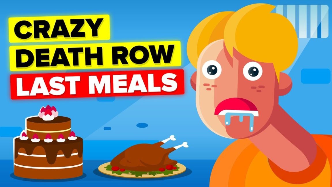 Video Infographic : Death Row Prisoners Crazy Last Meals – Infographic ...