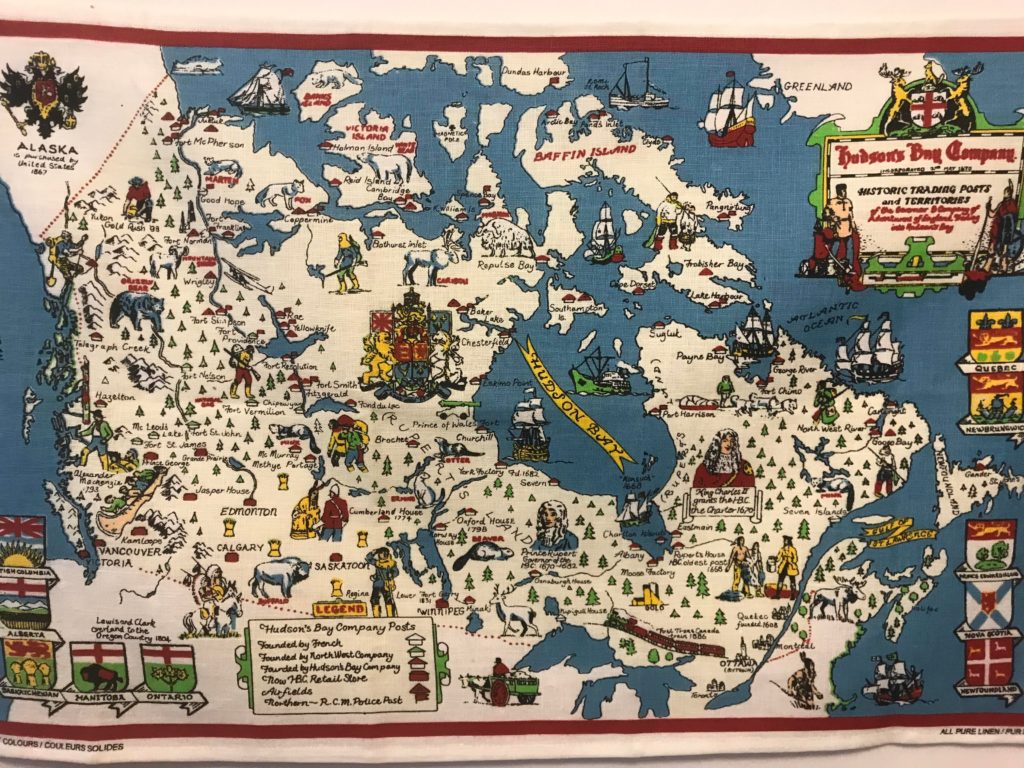 Map : Hudson’s Bay Company map – Infographic.tv – Number one ...