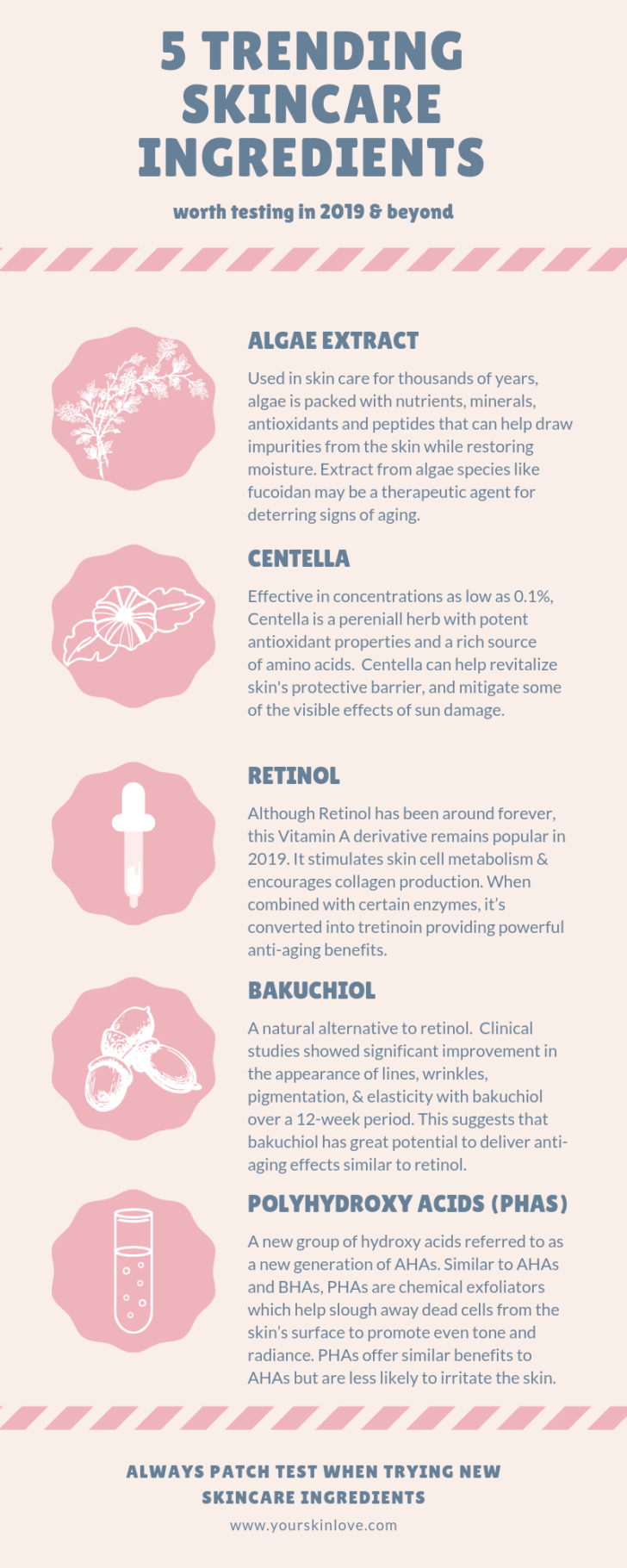Infographic : Popular skincare ingredients worth testing in 2019 ...