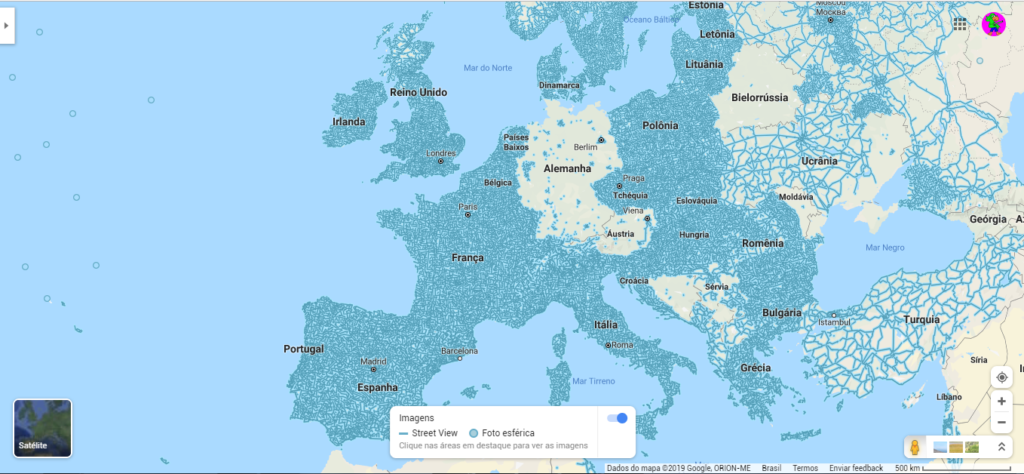 Map : Does anyone know why Germany has such a small Google Street view ...