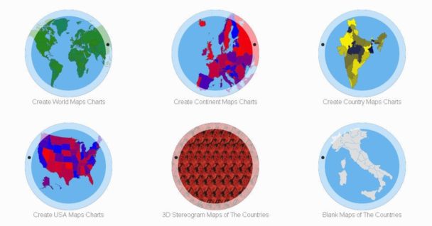 Map : Make custom continent’s maps with your own data. – Infographic.tv ...
