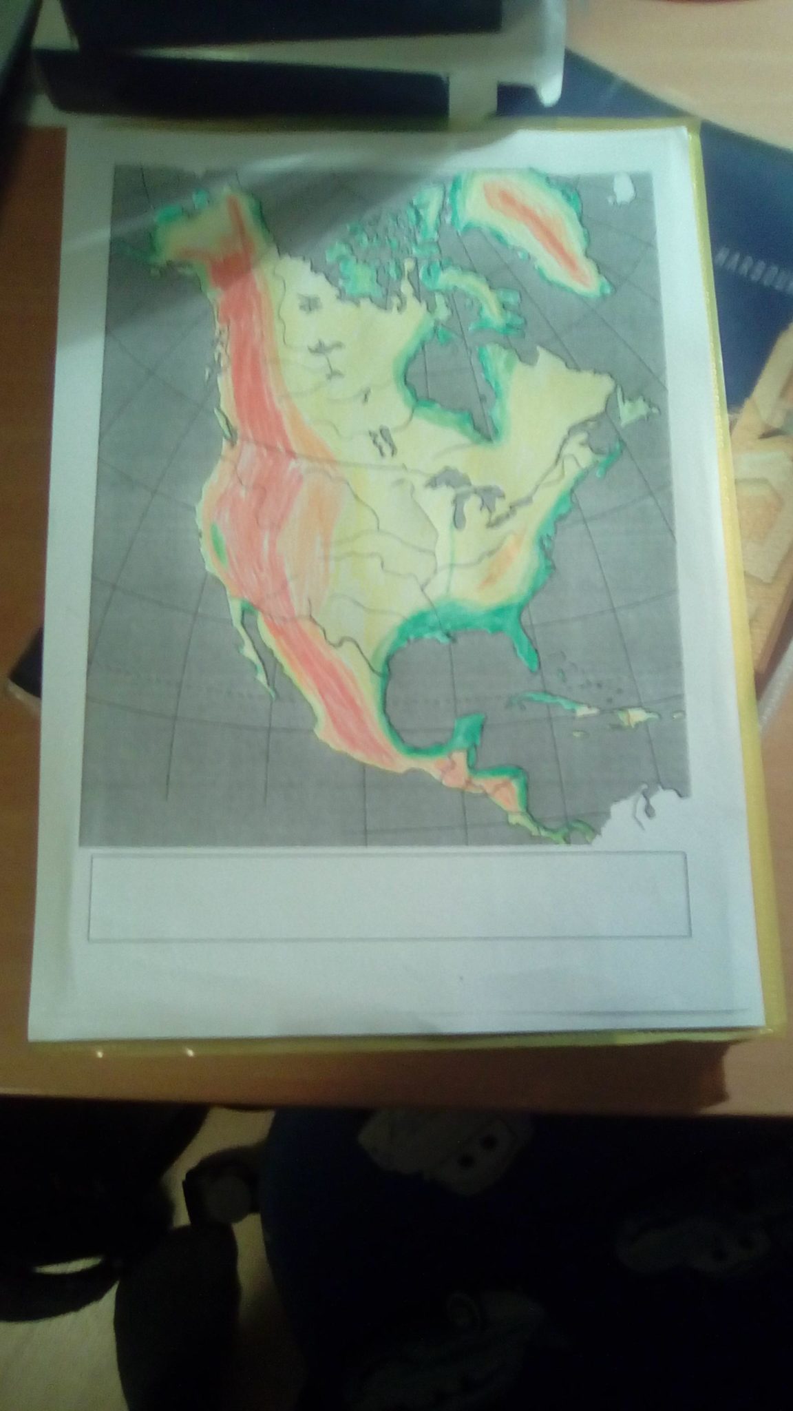 Map : Rate my hand-drawing of north american height map from 1-10 ...