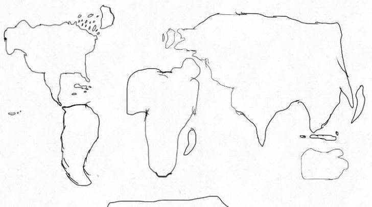 Map : World Map drawn from memory (i don’t study maps) - Infographic.tv - Number one ...