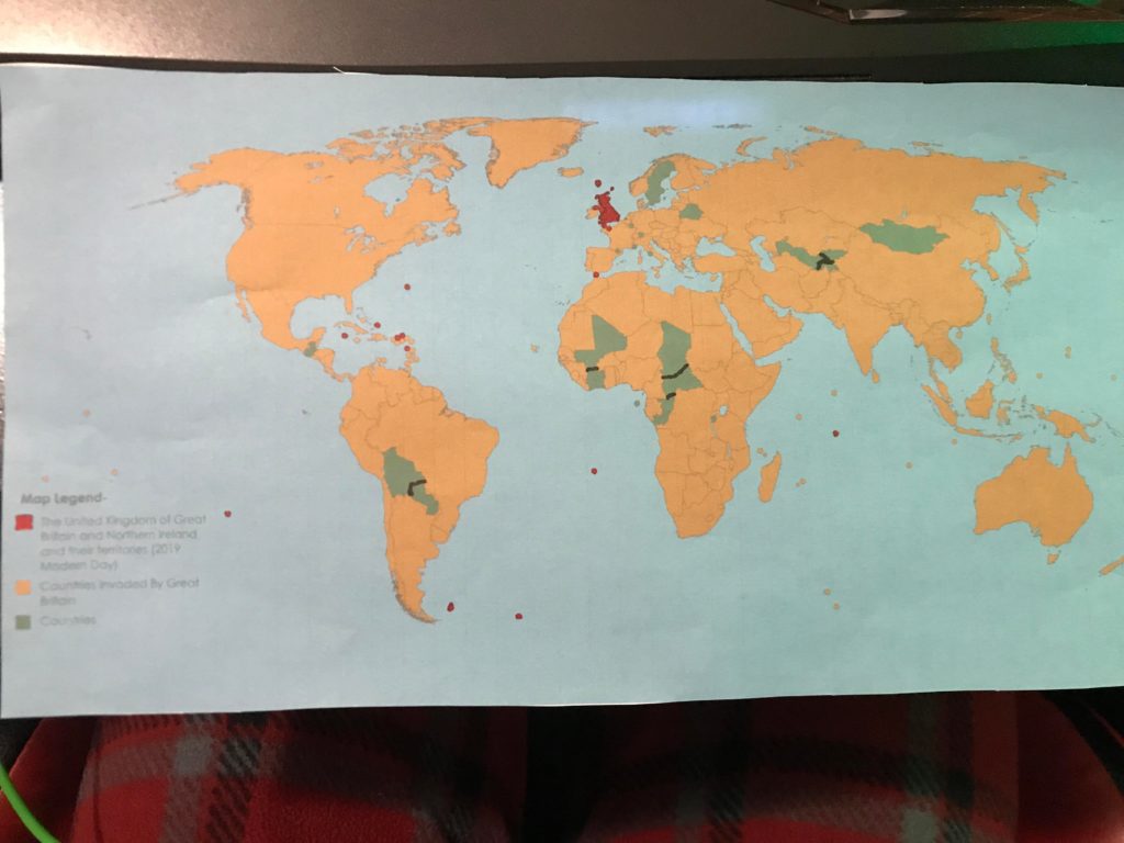 Map : All countries UK has invaded – Infographic.tv – Number one ...