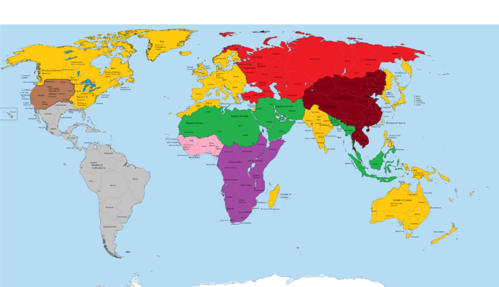 Map : My Crappy alternate History Map. It sucks. – Infographic.tv ...