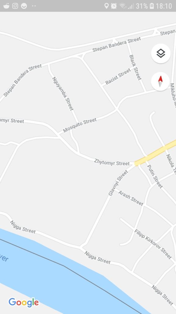 Map : Some interesting street names… – Infographic.tv – Number one ...